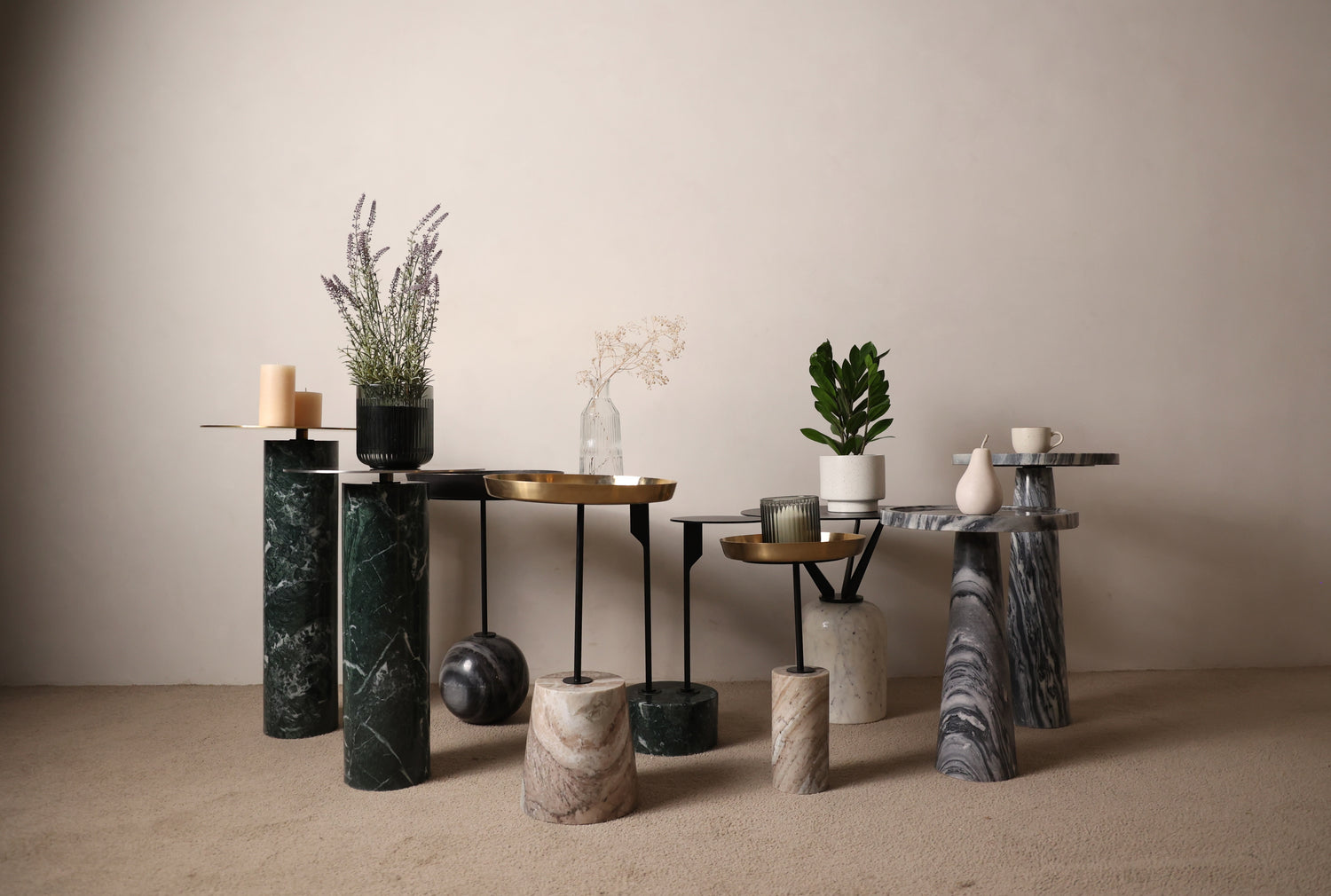 Marble Side Table – escapebycreatomy