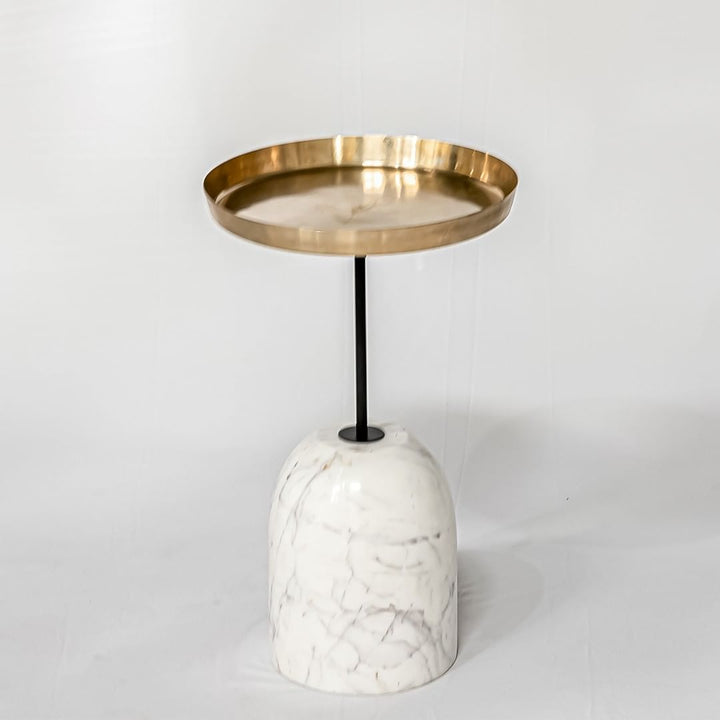 Marble Side Table – escapebycreatomy