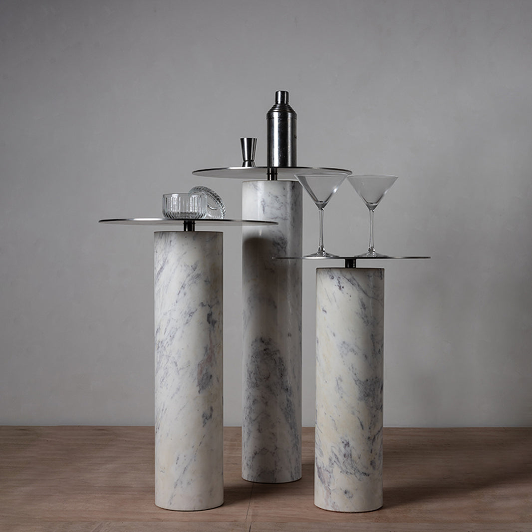 Marble Side Table – escapebycreatomy