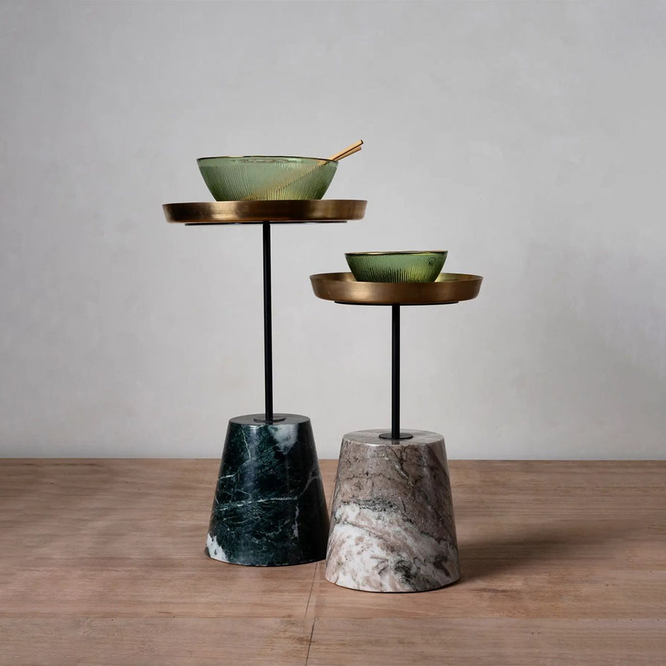 Marble Side Table – escapebycreatomy